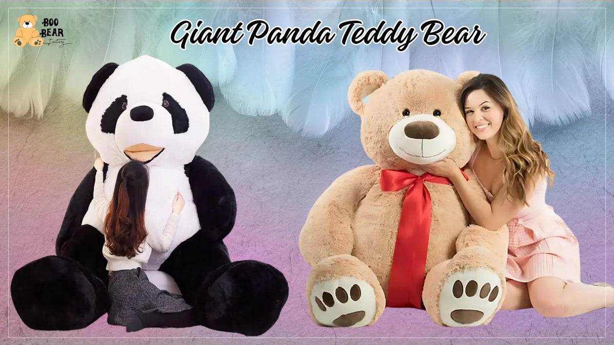 How to Choose the Perfect Giant Panda Teddy Bear for Your Child? - Boo Bear