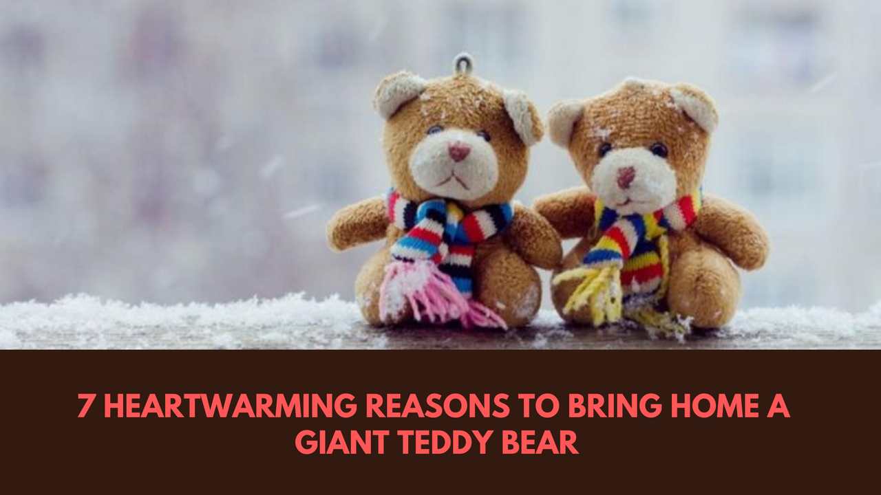 7 Heartwarming Reasons to Bring Home a Giant Teddy Bear - Boo Bear