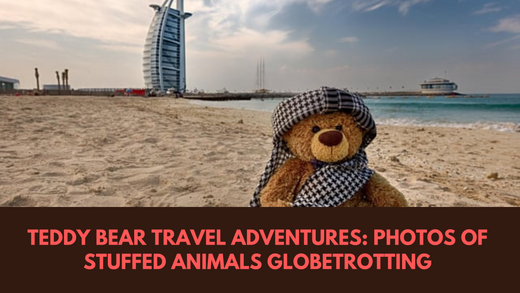 Teddy Bear Travel Adventures: Photos of Stuffed Animals Globetrotting ...