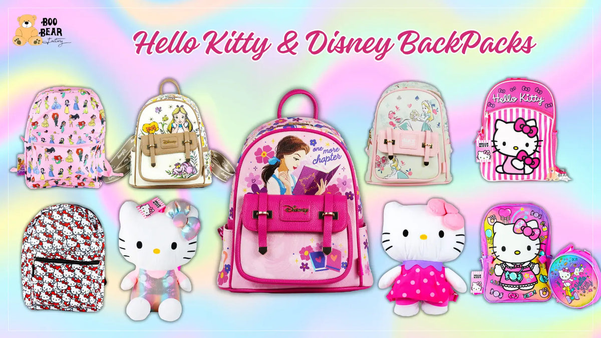 Why Kids Love to Have Disney and Hello Kitty Backpacks? - Boo Bear
