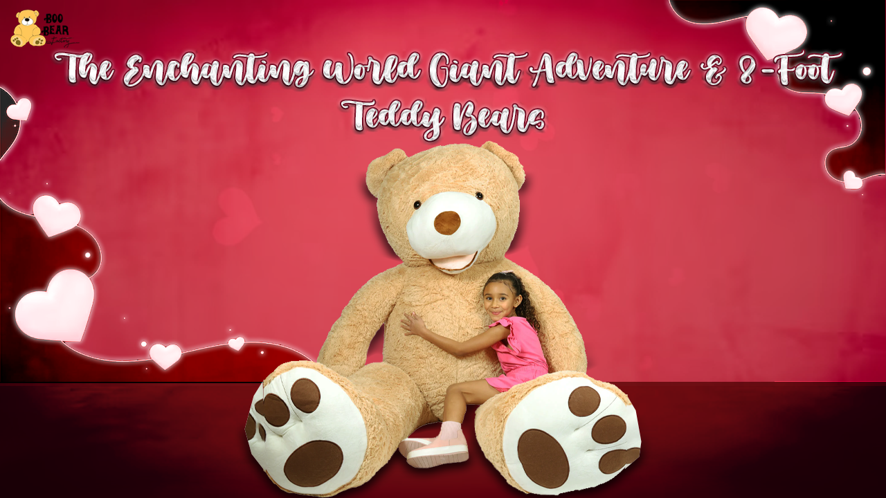 8 Foot Giant Teddy Bear 8 Ft Giant Boo Bear Factory