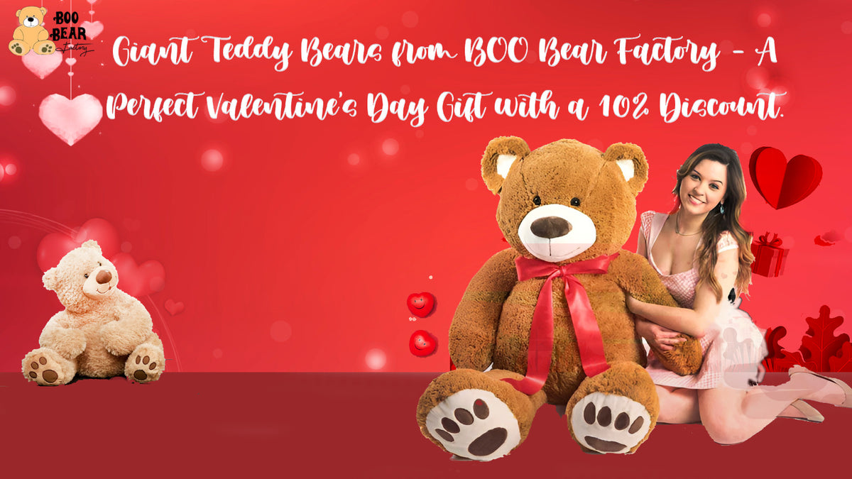 Embracing Love: Giant Teddy Bears from BOO Bear Factory - Boo Bear