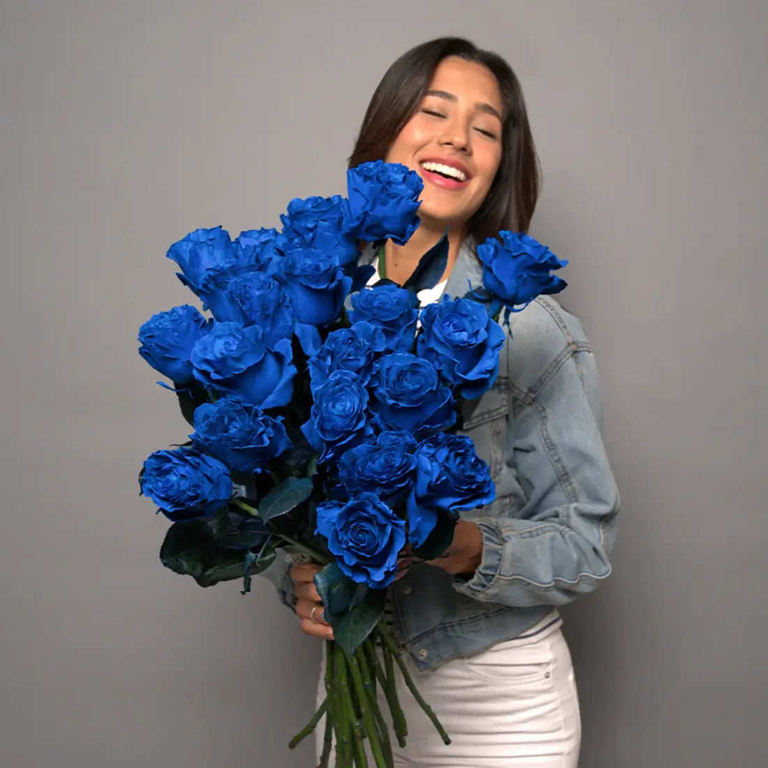 Blue Roses | Harvested Fresh, and Ready to Last - Boo Bear