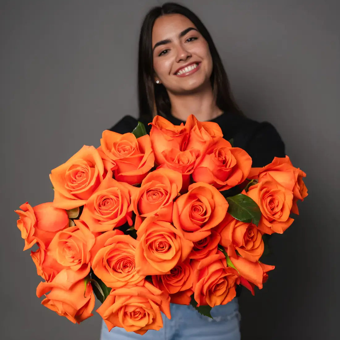 Orange Roses | Harvested Fresh, and Ready to Last ( Small Bear Ad-Ons ...