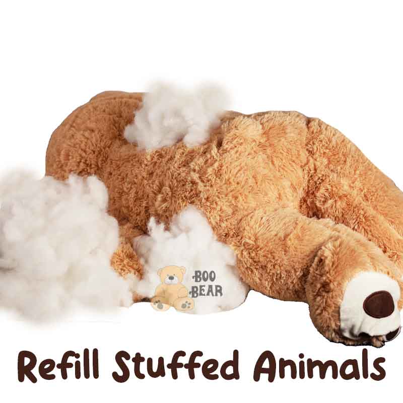 Polyester Toy Stuffing for Soft Toys By Boo Bear