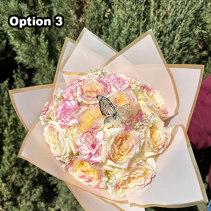 Mini Flower Bouquet - Boo Bear